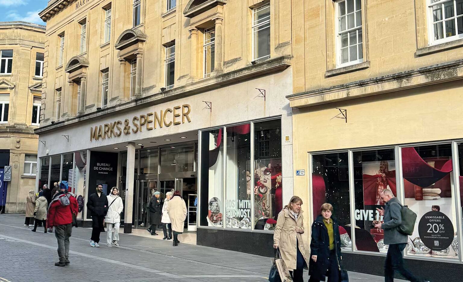 Bath’s new M&S store to open on 4th February after £17m relocation ...